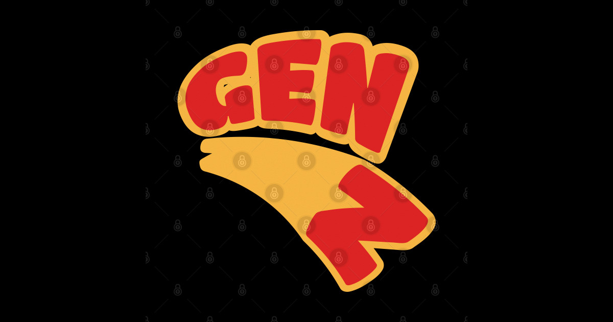 Gen Z - Gen Z - Sticker | TeePublic