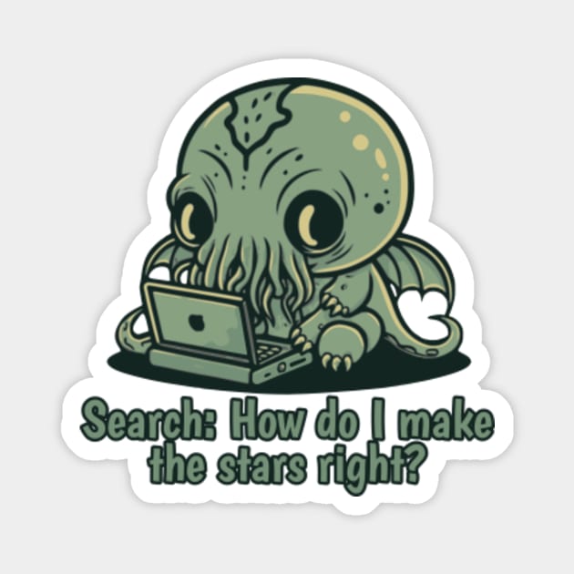 Chibi Cthulhu Programmer - How do I make the stars right? - Cthulhu ...