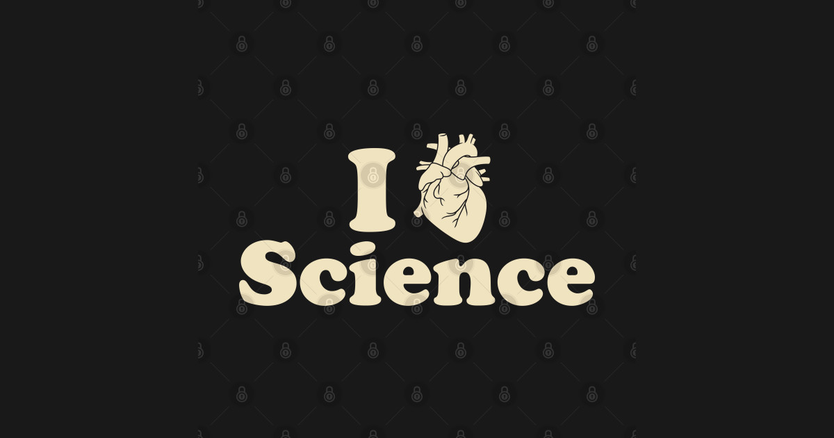 I Heart Science - Biology - T-Shirt | TeePublic