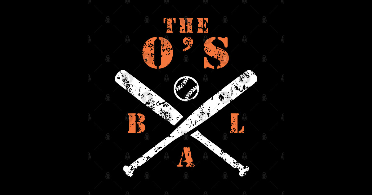 The O's Team - Os Baseball - Sticker | TeePublic
