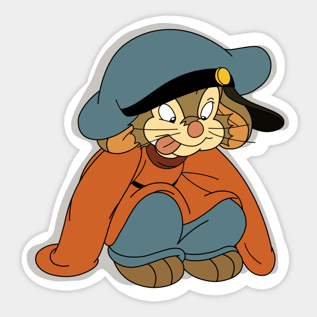 Fievel - An American Tail - Animated Movies - Sticker | TeePublic