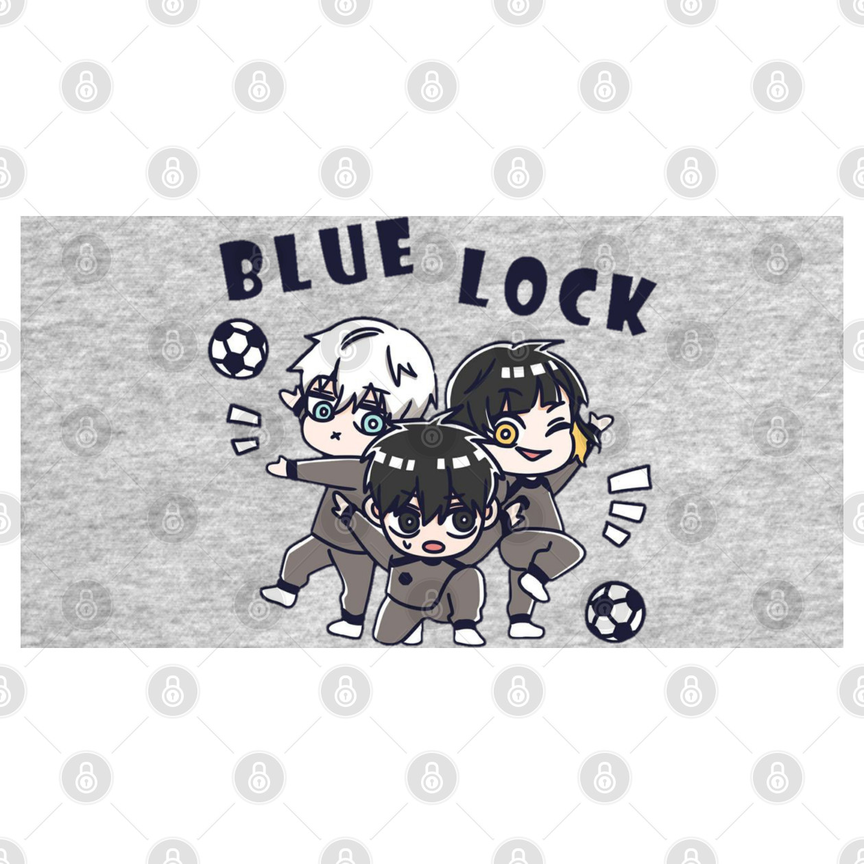 Bluelock chibi - Blue Lock - T-Shirt | TeePublic