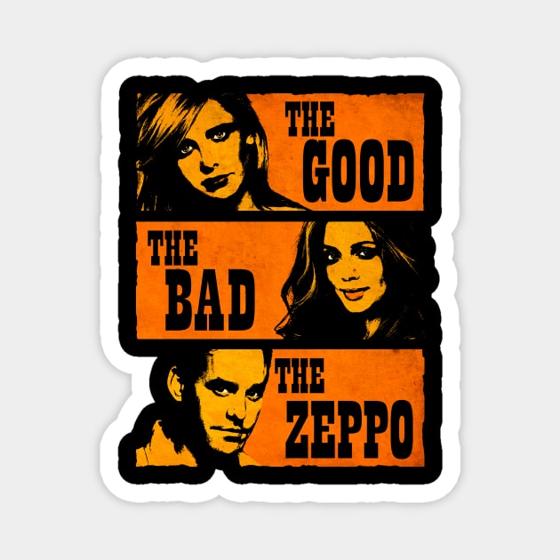 The Good The Bad The Zeppo - Buffy The Vampire Slayer - Magnet | TeePublic