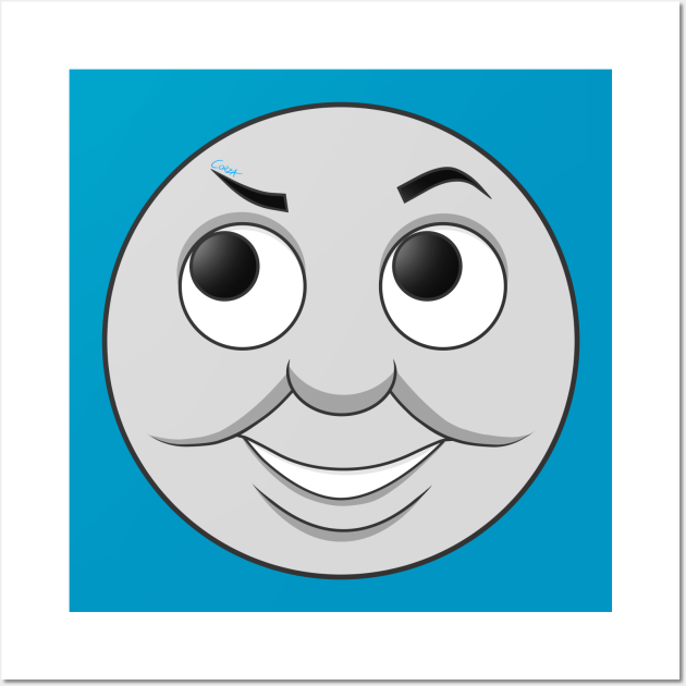 Thomas Cheeky Face - Thomas - Posters and Art Prints | TeePublic