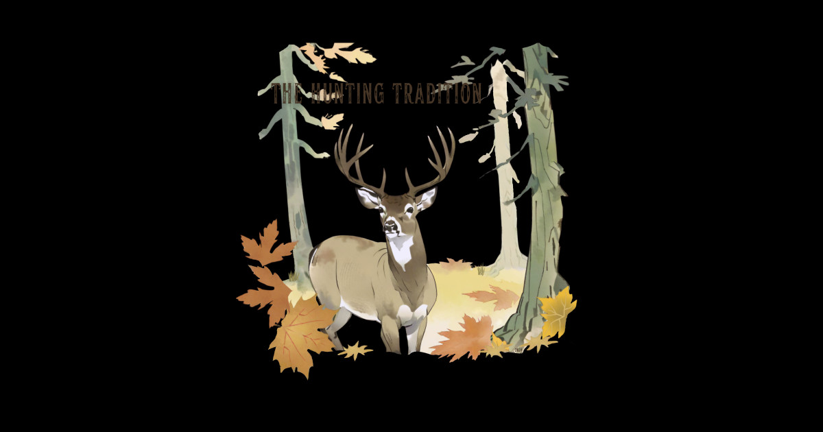 The Hunting Tradition - Deer with shadow - Hunting - Posters and Art ...