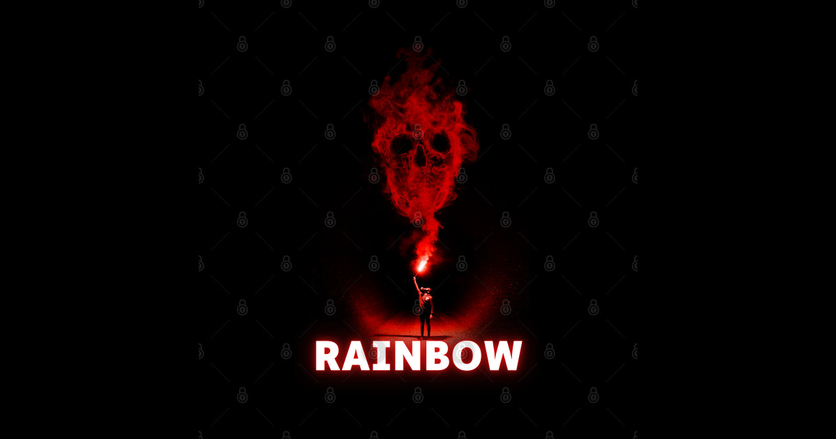 rainbow burn on - Rainbow Band - Sticker | TeePublic