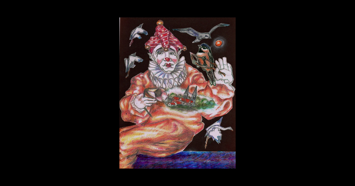 Magic Clown - Clowns - Sticker | TeePublic