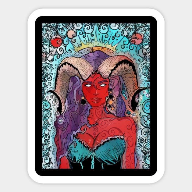 Ruby of the sea - Critical Role - Sticker | TeePublic