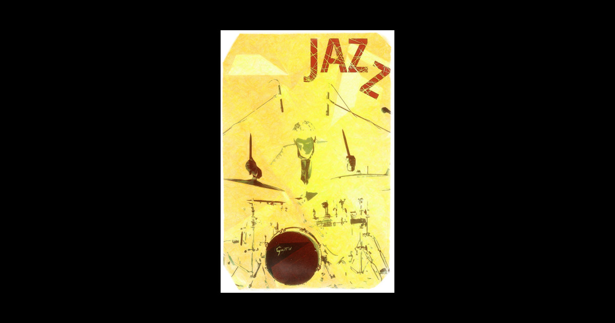 Jazz Poster - Jazz - Sticker | TeePublic