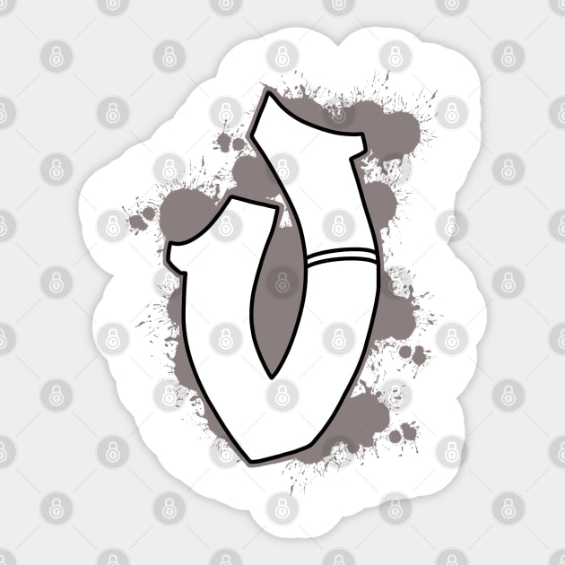 Graffiti V - Graffiti - Sticker | TeePublic