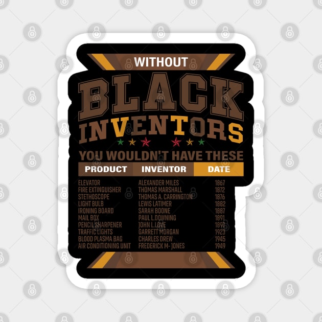 Without Black Inventors You Wouldn't Have These Product - Without Black Inventors - Magnet ...