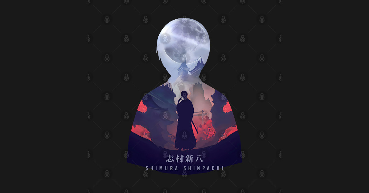 Samurai Shimura - Dark Illusion - Anime - T-Shirt | TeePublic