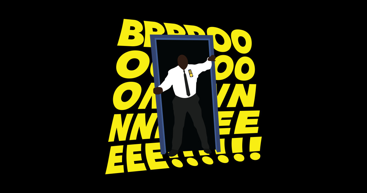 Captain Holt - Bone! - Captain Holt - Sticker | TeePublic