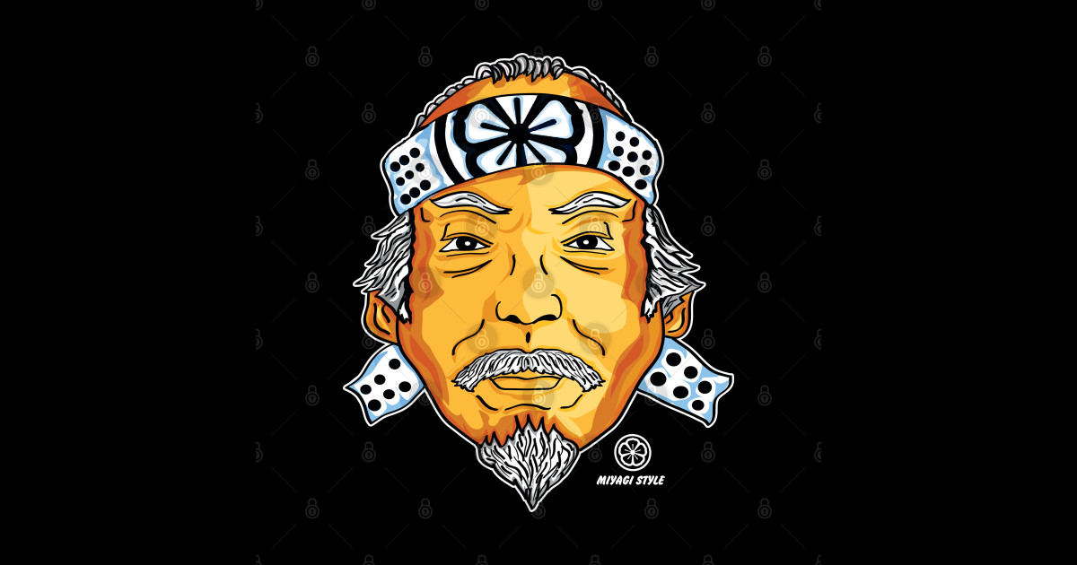 Miyagi-Style - 80s - Sticker | TeePublic