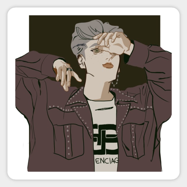 Felix God’s Menu - Stray Kids - Sticker | TeePublic