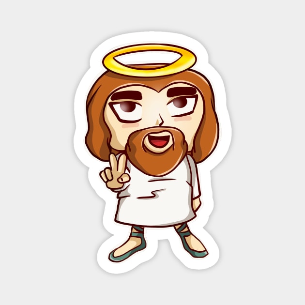 Chibi Jesus Christ Kawaii God Fun Christian Anime - Christian Apparel ...