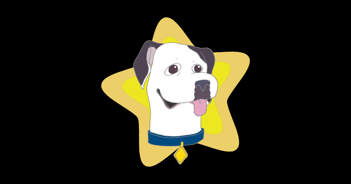 Daisy the Wonder Dog - Dog Lover - Sticker | TeePublic