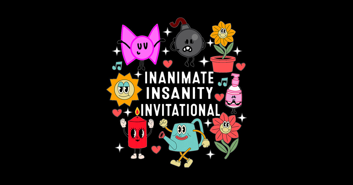 Creator Black And White Cute - Inanimate Show Insanity - Sticker ...