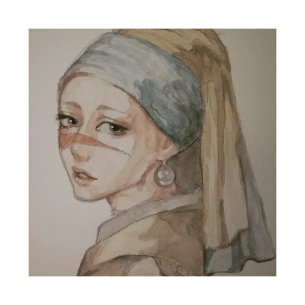 Utahime JJK - Watercolor - T-Shirt | TeePublic