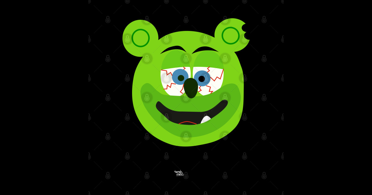 Comic Gummy Bear Gummy Bear Sticker Teepublic