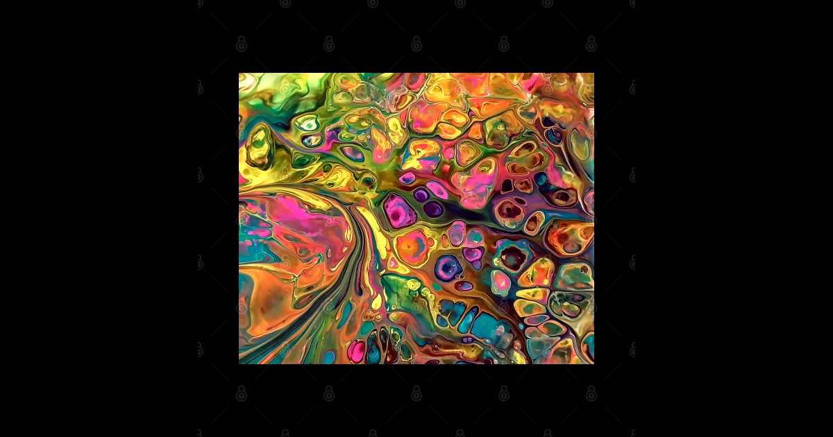 Rainbow Cells - Rainbow - Sticker | TeePublic