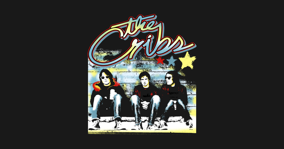 Grunge Style Indie Band - The Cribs - T-Shirt | TeePublic
