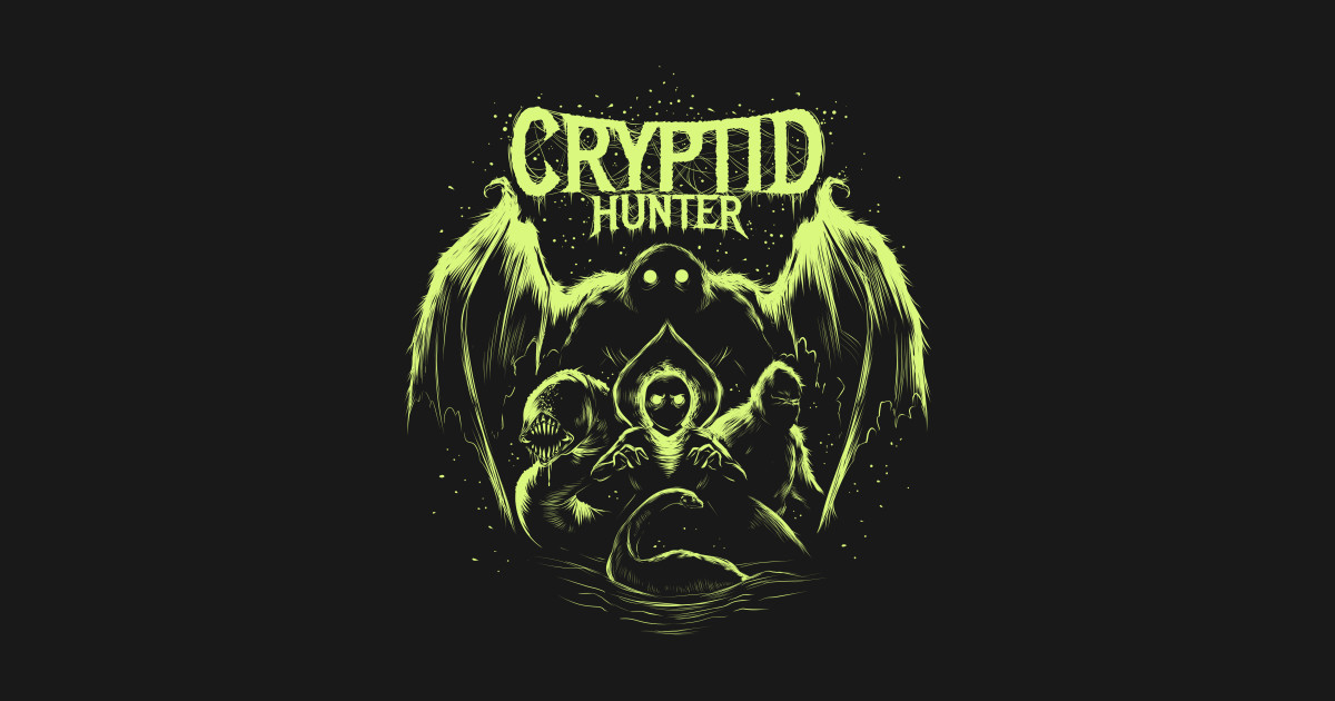 Cryptid Hunter - Cryptids - Crewneck Sweatshirt | TeePublic