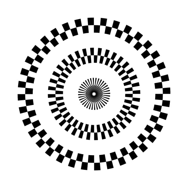 Mod Op Art - Op Art - T-Shirt | TeePublic