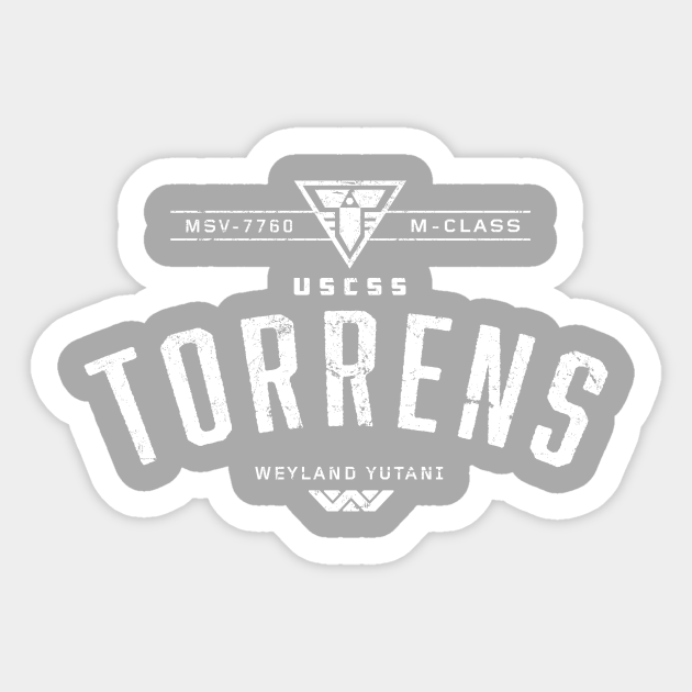 USCSS Torrens - Aliens Isolation - Sticker | TeePublic