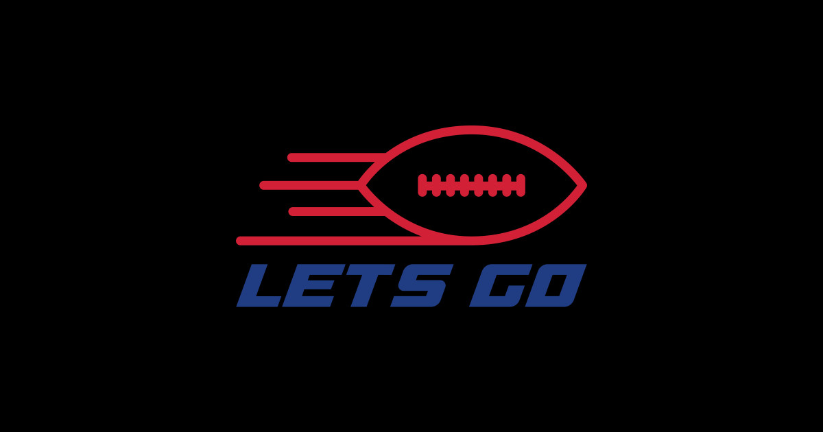Let's Go Bills - Buffalo Bills Gifts - Sticker | TeePublic