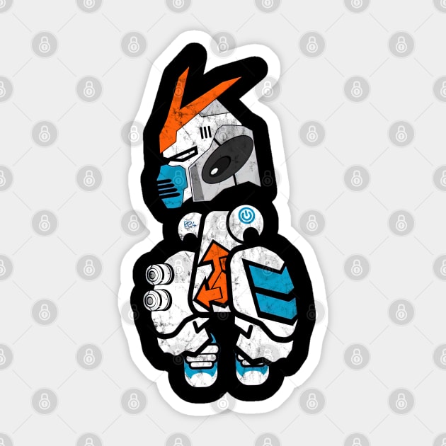 Chibi Gundam - Mecha - Sticker | TeePublic