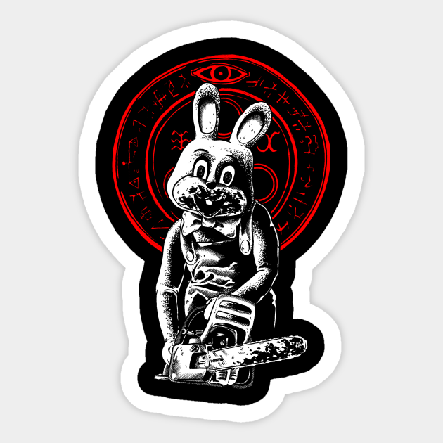 Robbie the Rabbit - Silent Hill - Sticker | TeePublic