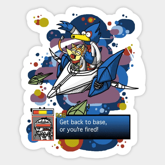 Regular Fox - Regular - Sticker | TeePublic