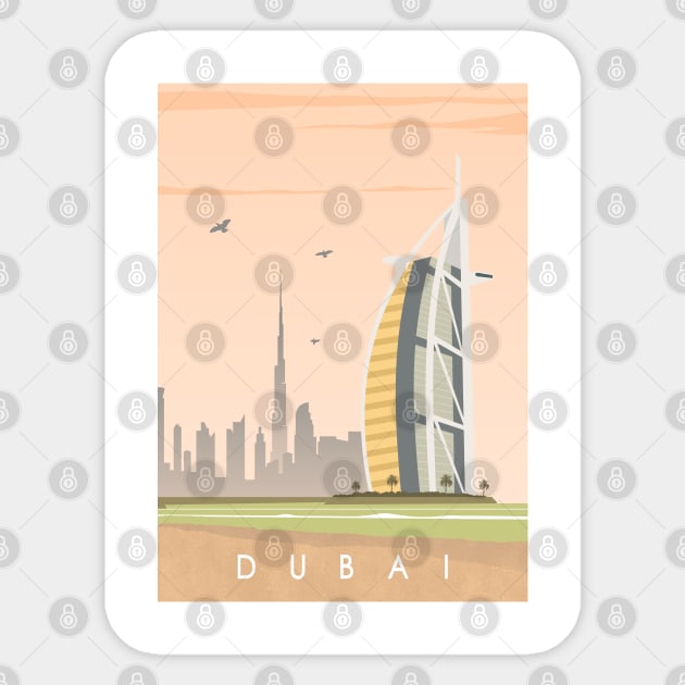 Dubai - Dubai - Sticker | TeePublic