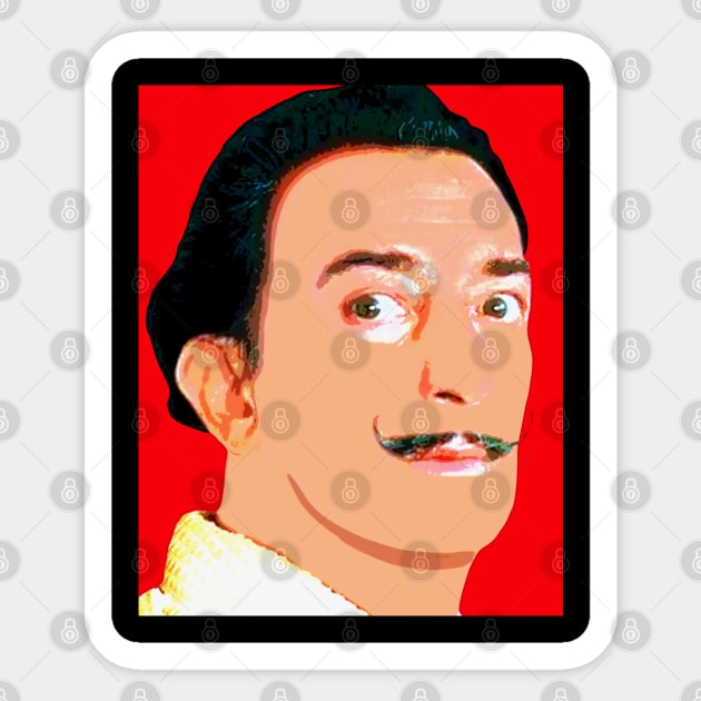 salvador dali - Salvador Dali - Sticker | TeePublic