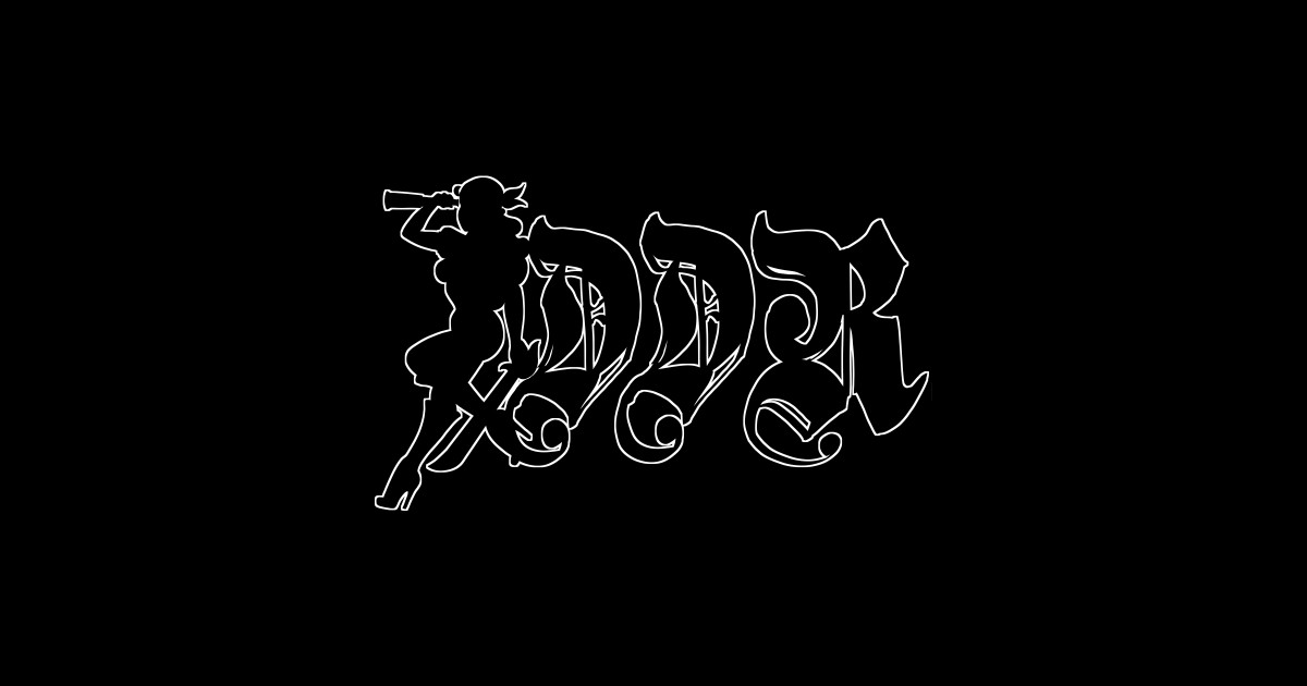 Team Double Dutch Rudder Silhouette - Teamdoubledutchrudder - Sticker ...