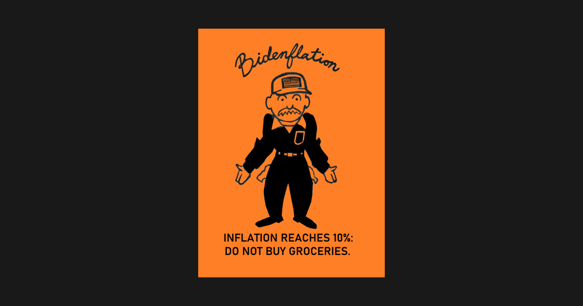 Inflation 10% - Politically Incorrect - T-Shirt | TeePublic