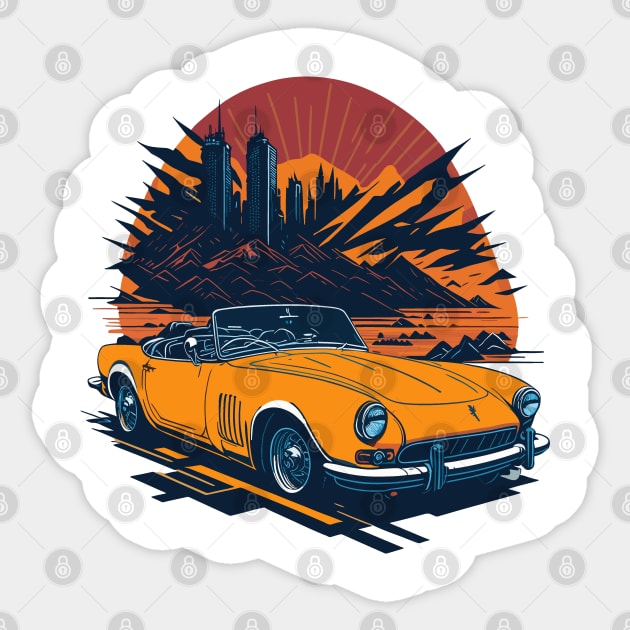 Triumph Spitfire Vintage Car - Triumph Spitfire - Sticker | TeePublic