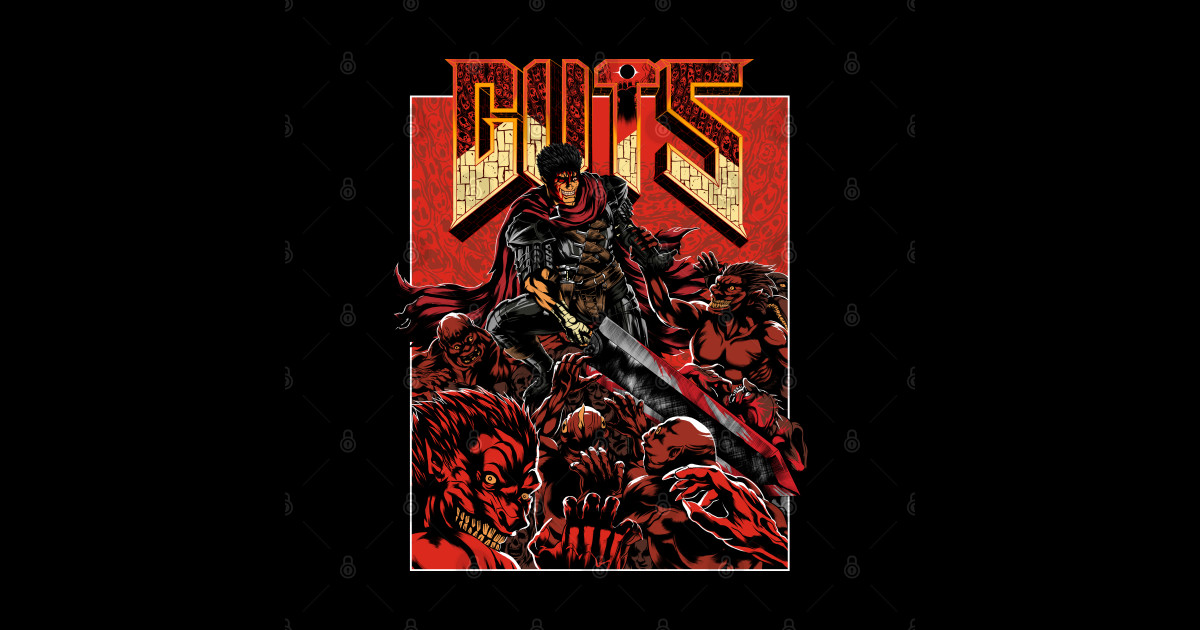 Guts of Doom (Alternate) - Anime - Posters and Art Prints | TeePublic