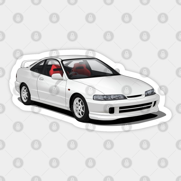 JDM Integra DC2 - Honda - Sticker | TeePublic