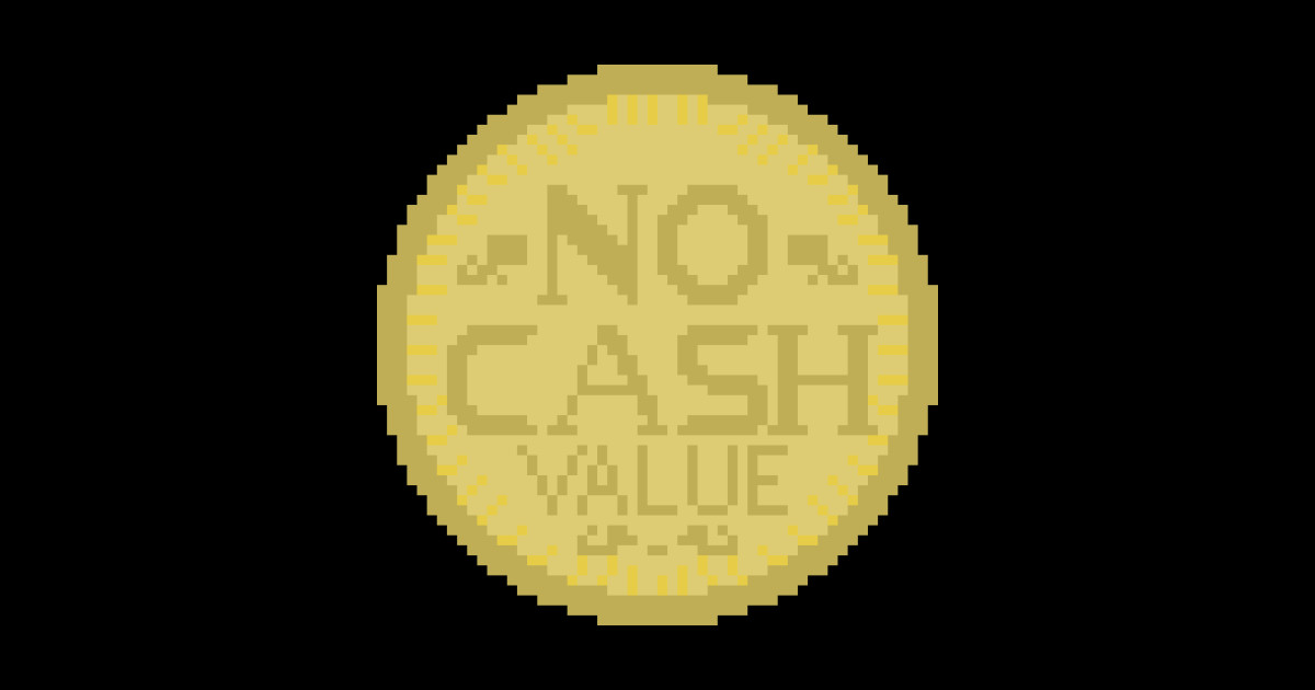 Arcade Token Pixel Art - Pixelart - Sticker | TeePublic