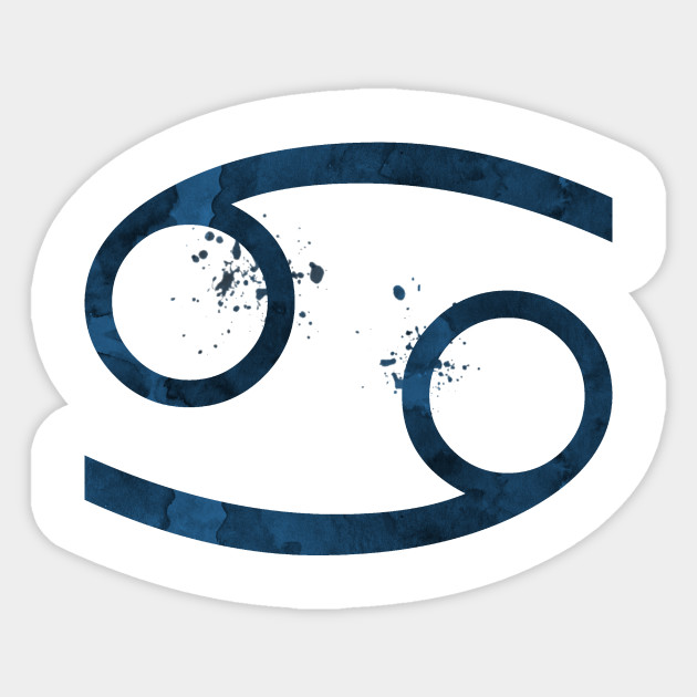 cancer (astrology) - Cancer Zodiac - Sticker | TeePublic