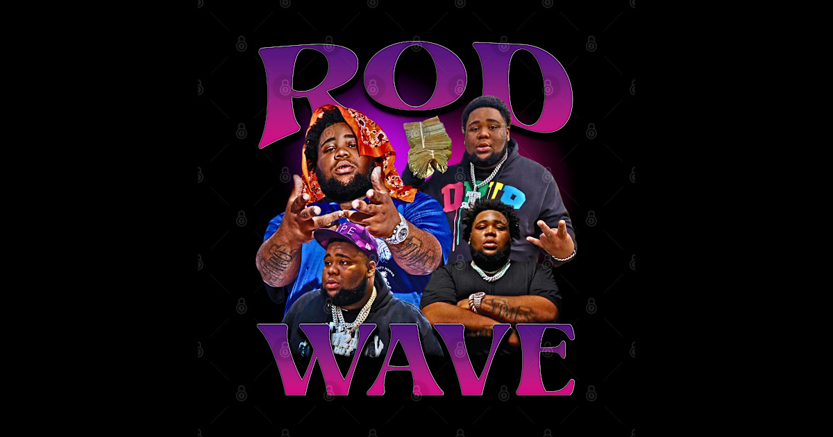 Rod Wave Vintage Collage - Rod Wave - Posters and Art Prints | TeePublic