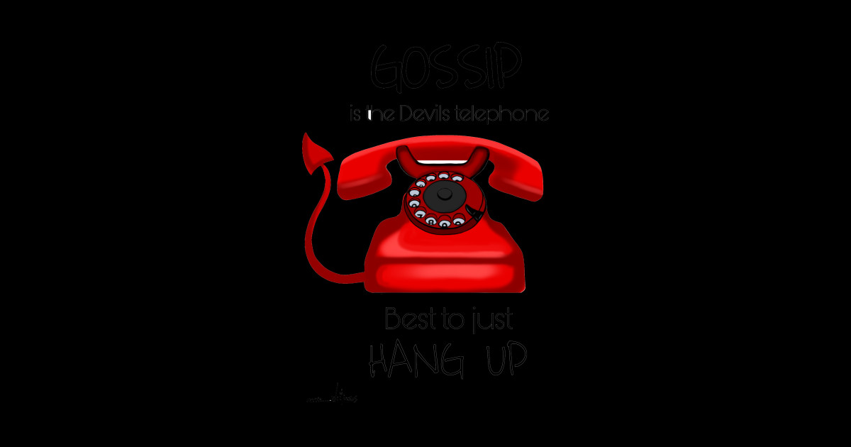Gossip Telephone - Telephone - Posters and Art Prints | TeePublic
