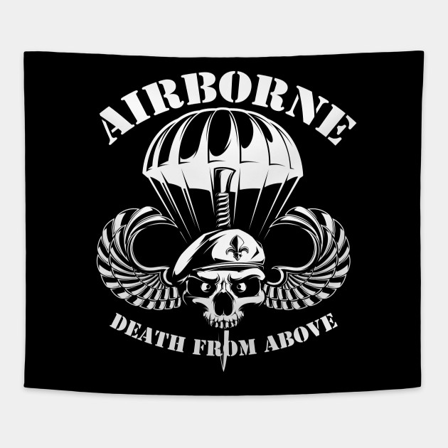 Death From Above - Airborne - Tapestry | TeePublic