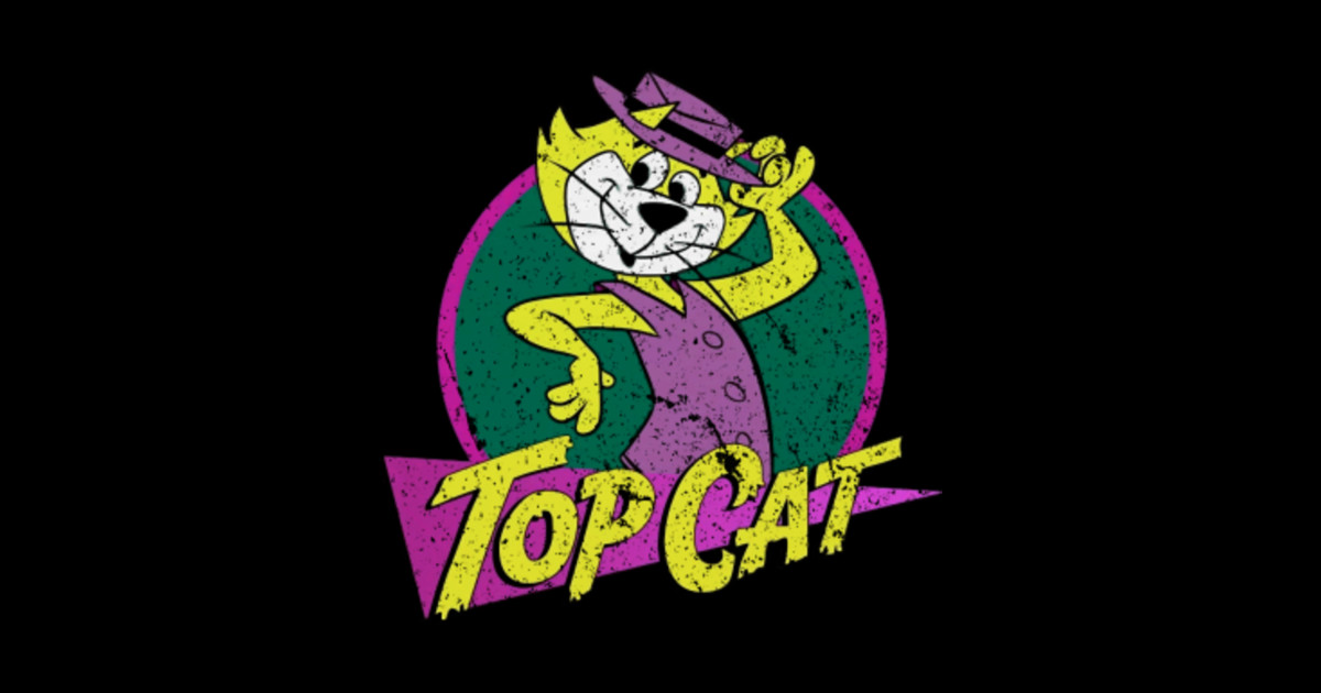 Retro Top Cat - Top Cat - Sticker | TeePublic