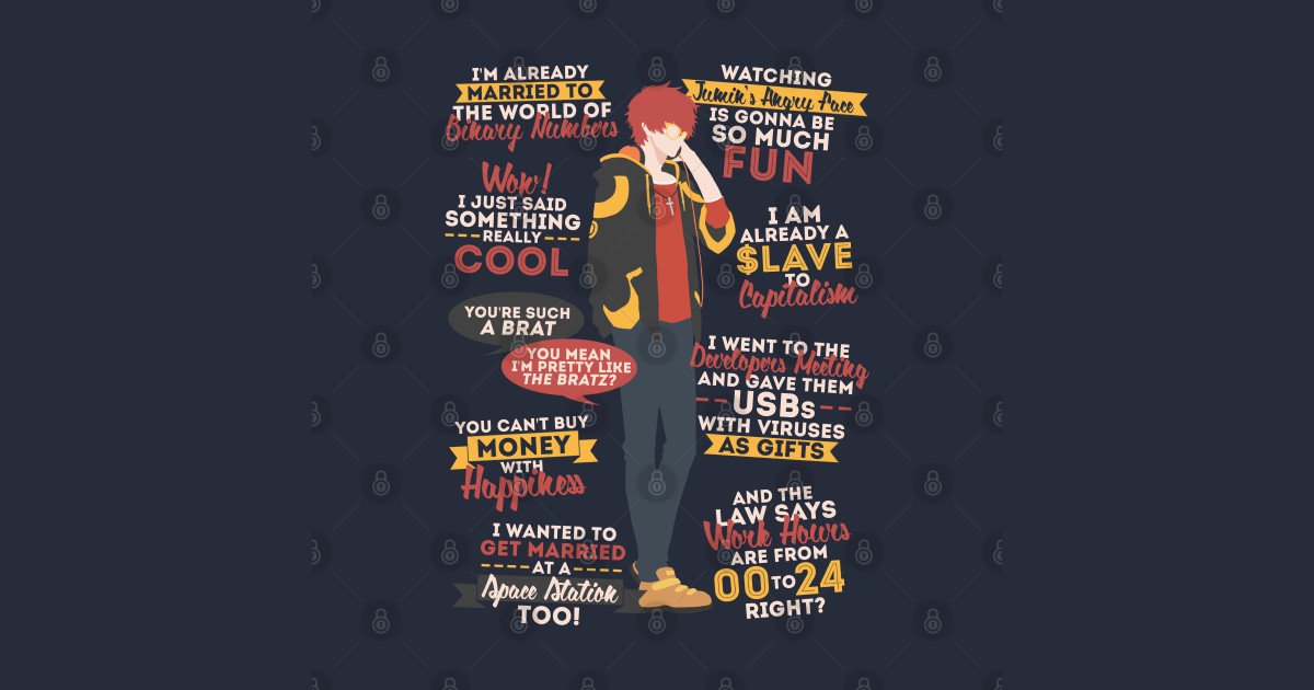 707 Quotes - Mystic Messenger - T-Shirt | TeePublic
