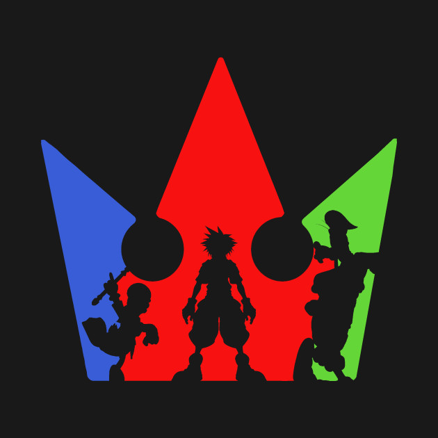Kingdom Crown - Kingdom Hearts - T-Shirt | TeePublic