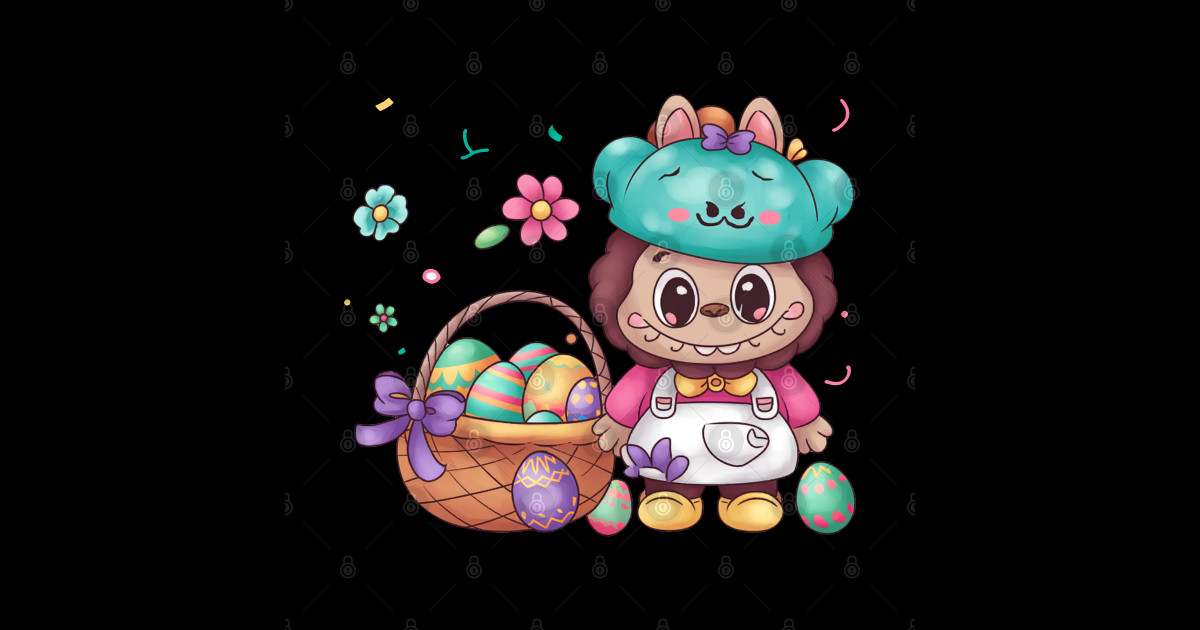 Labubu Easter Coquette Bow Cute Doll For Kids Girls - Labubu Easter ...