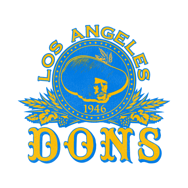 Defunct Los Angeles Dons Football Team - Football - T-Shirt | TeePublic